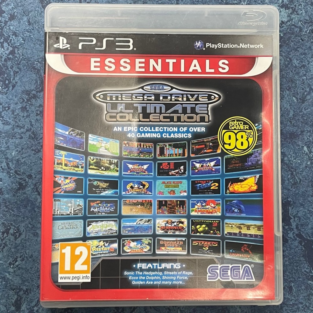 Pre-owned Play station 3 Sega Mega Drive Ultimate Collection - PS3 Game ...